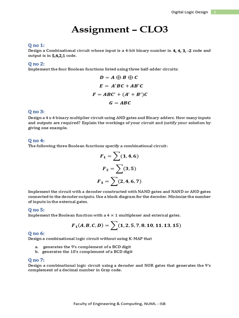 Assignment CLO3 - CH 4 and 5 | PDF