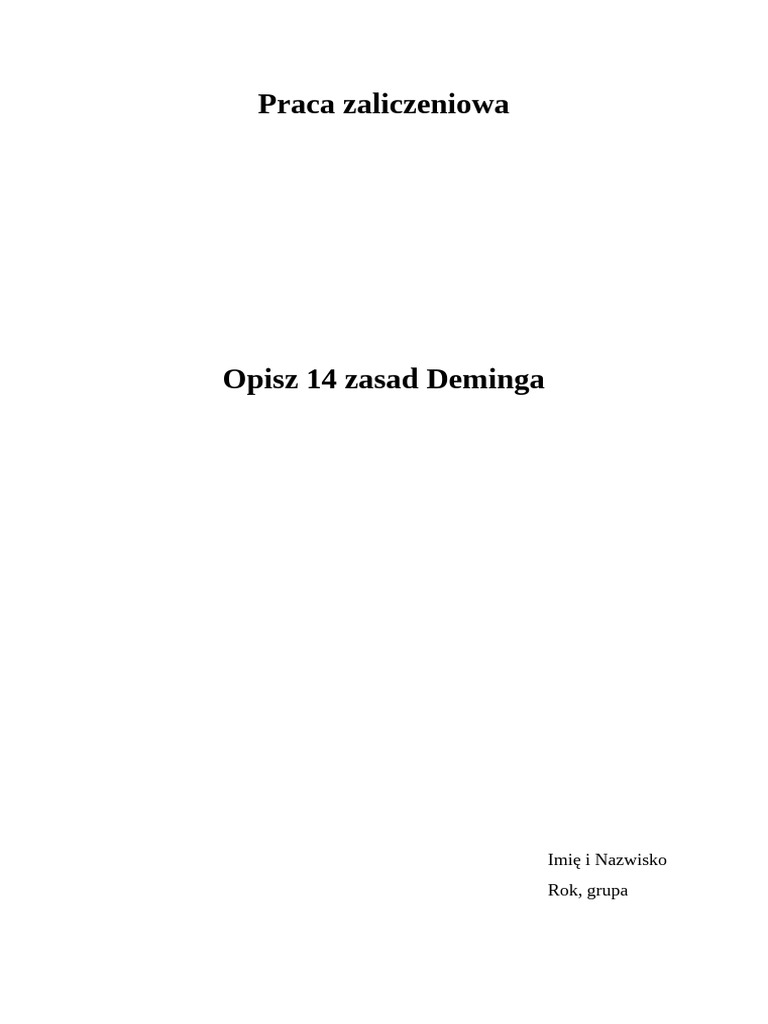 14 Zasady | PDF