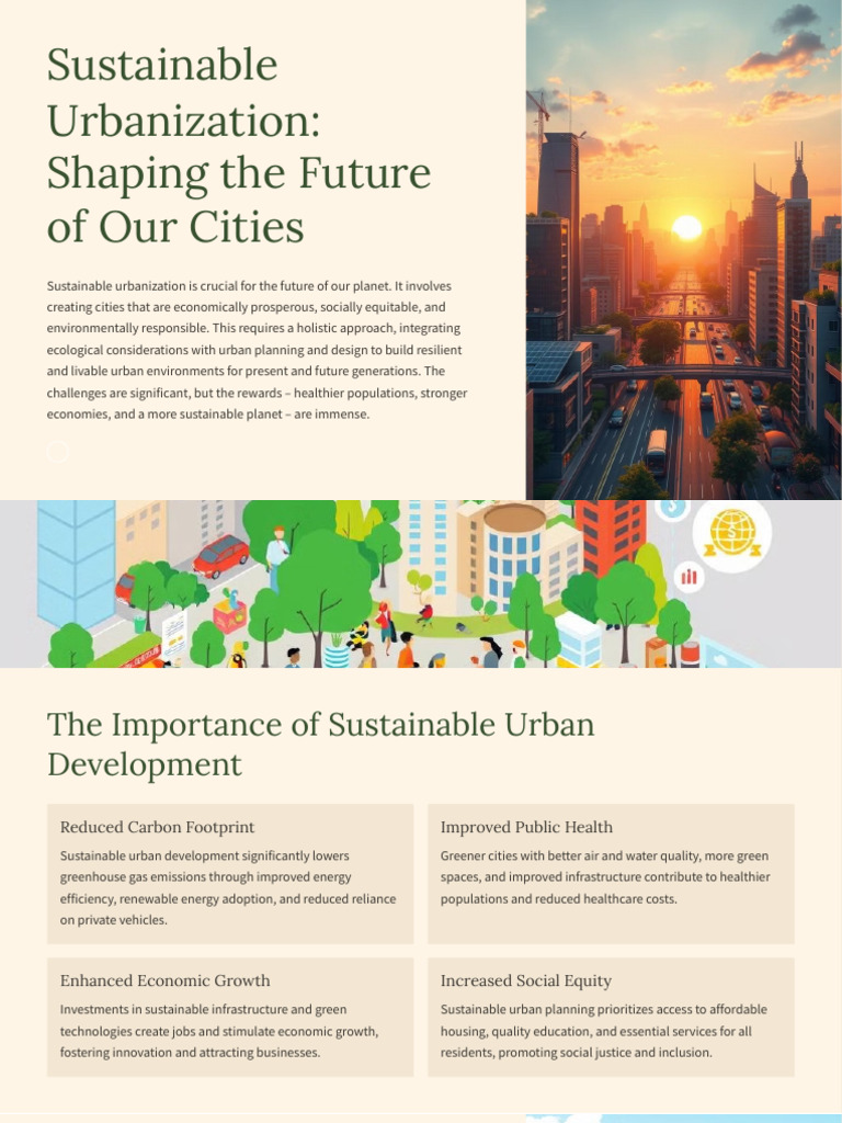 Module 4:5 Sustainable Urbanisation Group 12 | PDF | Renewable Energy ...