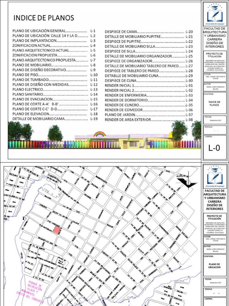 Parrales Balon Maria Jose Planos | PDF | Diseño ambiental | Mejoras ...