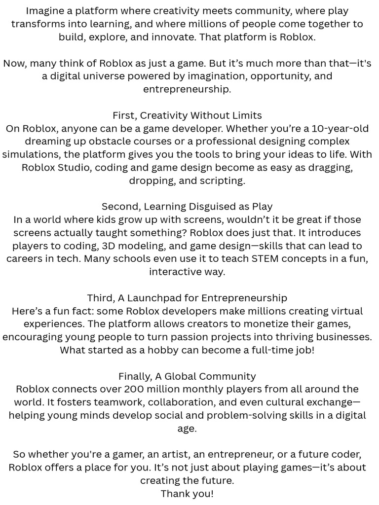Imagine A Platform Where Creativity Meets Community, Where Play ...
