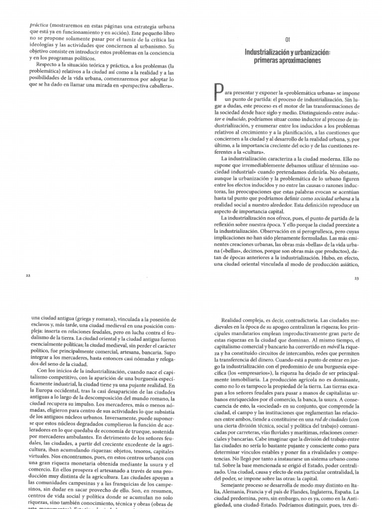 5 - Henri Lefebvre - El Derecho A La Ciudad - 1968-11-24 | PDF