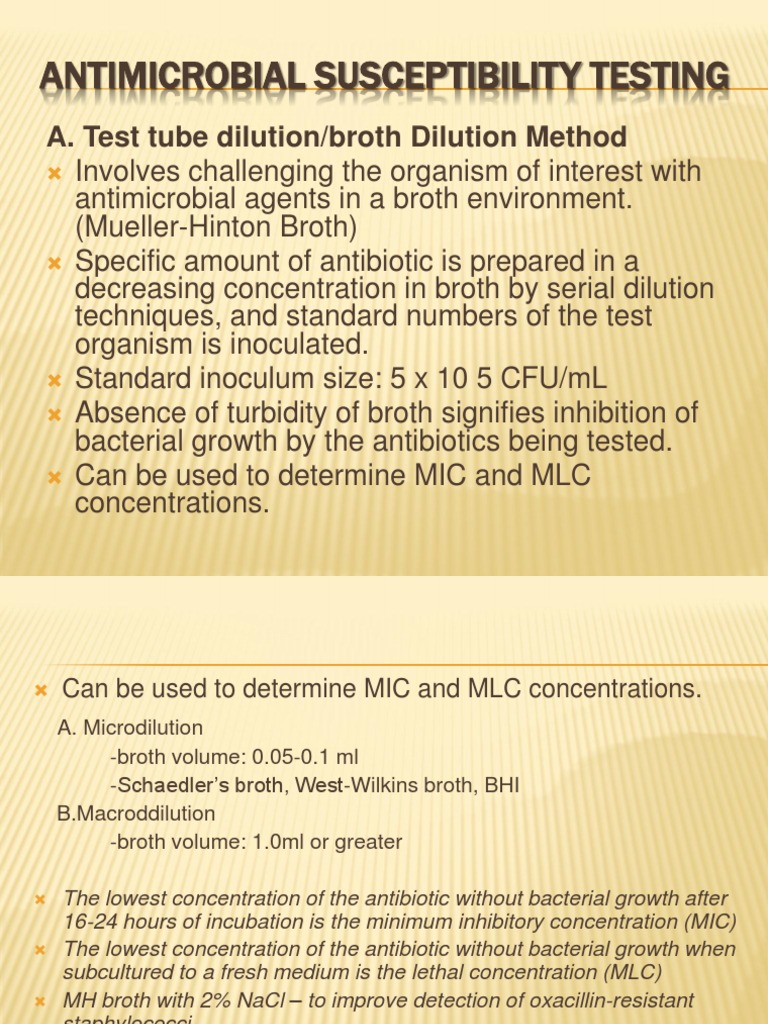 Antimicrobial Susceptibility Testing | PDF | Bacteriophage | Bacteria