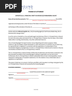 UPS Customs Power of Attorney Guide | PDF | Power Of Attorney | Social ...
