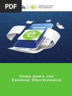 Guía para ser Emisor Electrónico | PDF | Contribuyente | Informática