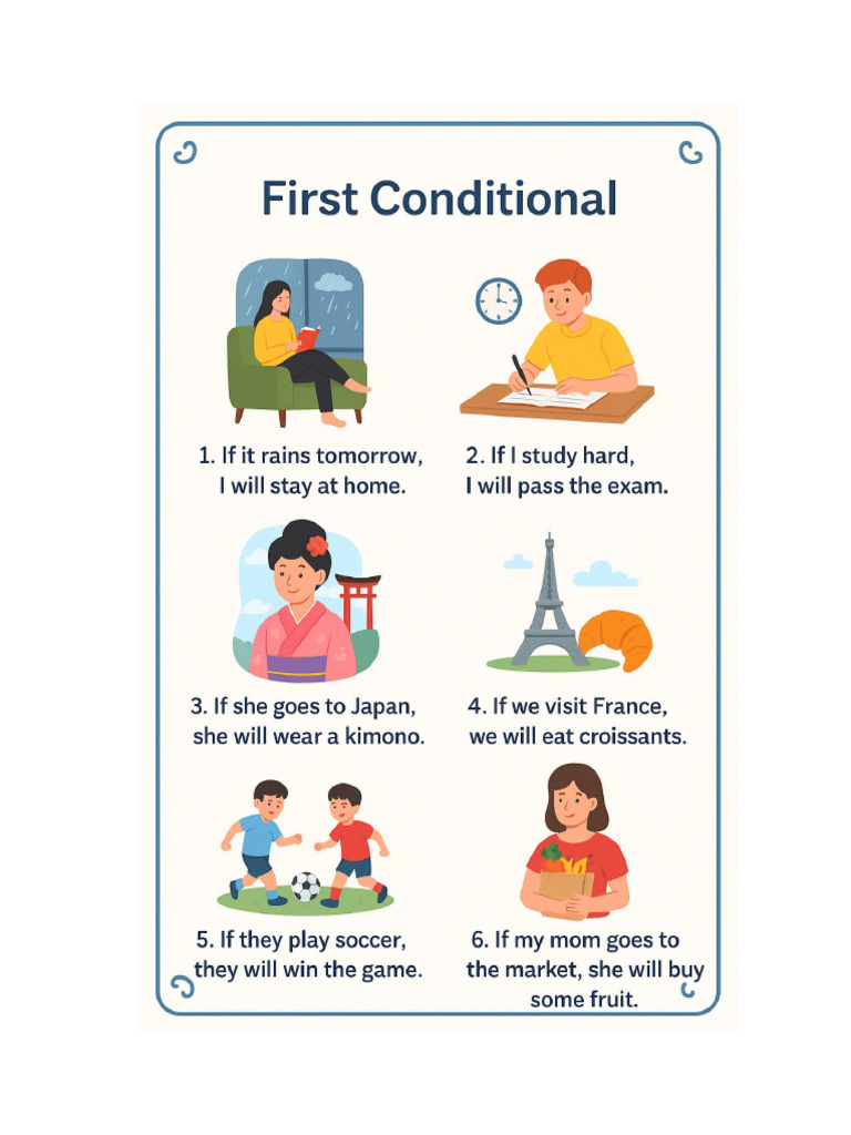 First Conditional Sentences JorgeXihuitl Final | PDF