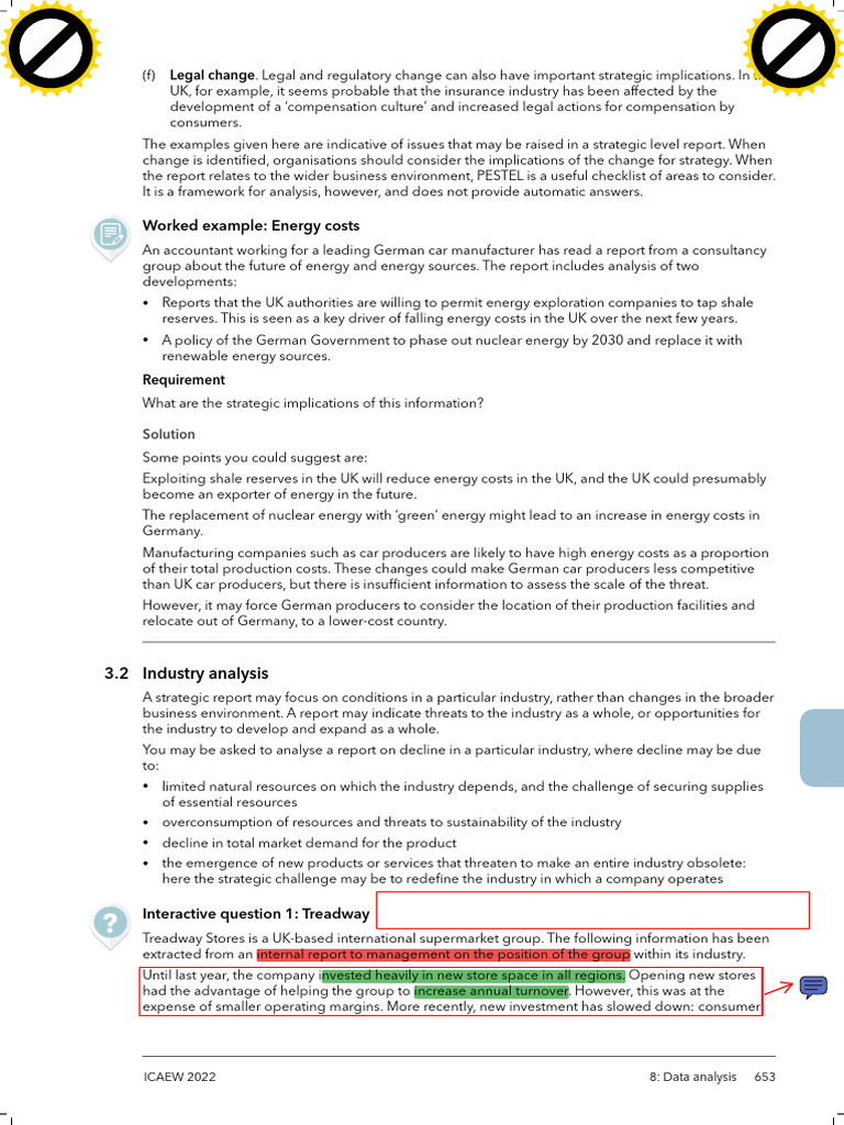 Interactive Question 1 Treadway | PDF | Supermarket | Economies