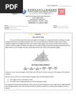 Law of Sines and Cosines Practice Problems | PDF