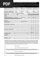 2026 ASA Licence Application Form | PDF