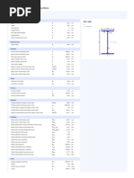 IPE 330 Cross-Section Properties | PDF | Structural Engineering ...