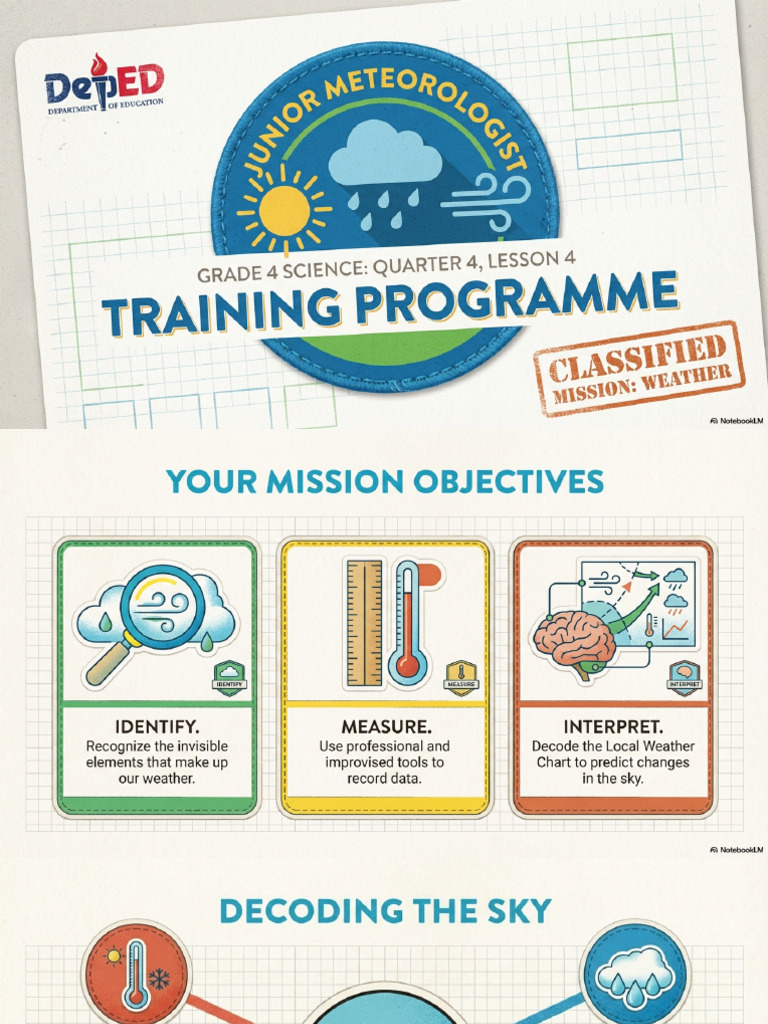 Junior Meteorologist Training The Science of Weather | PDF