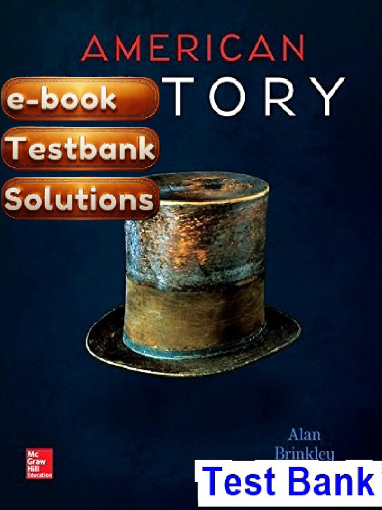 The Complete American History 15th Edition Alan Brinkley Textbook at ...