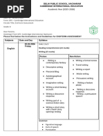 Class 12 Syllabus For The First Term Examination - 2026 | PDF