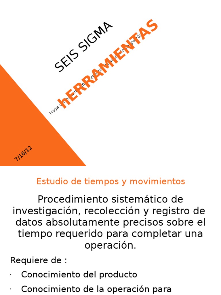 Seis Sigma | PDF