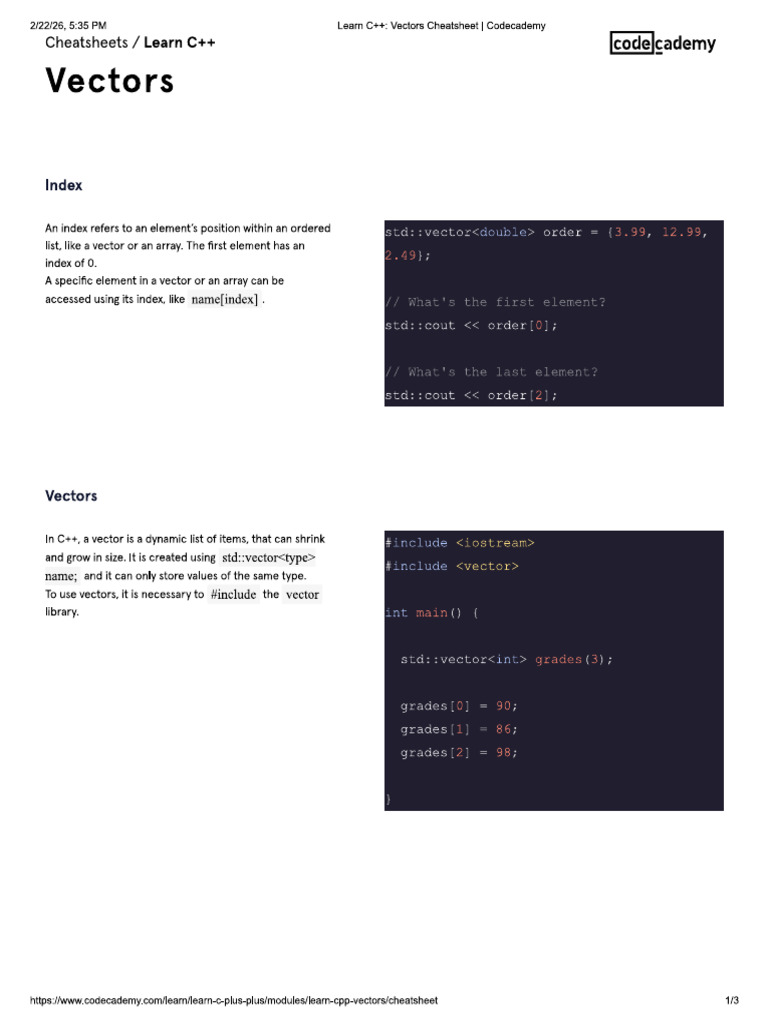 Vectors | PDF