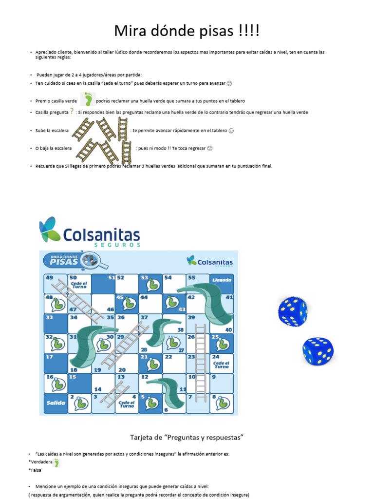 Ludica 1 Escalera - Mira Donde Pisas !!!! | PDF