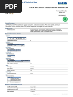 Belden 7814A Cat 6 UTP Cable Specs | PDF
