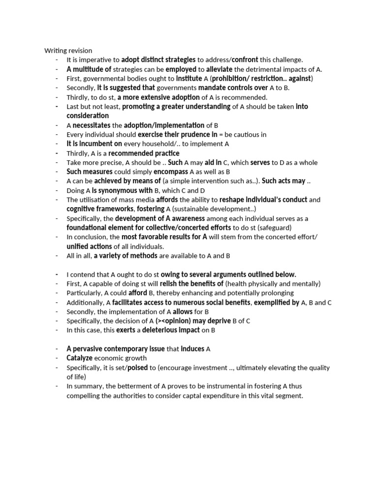 Writing Advanced Structures | PDF