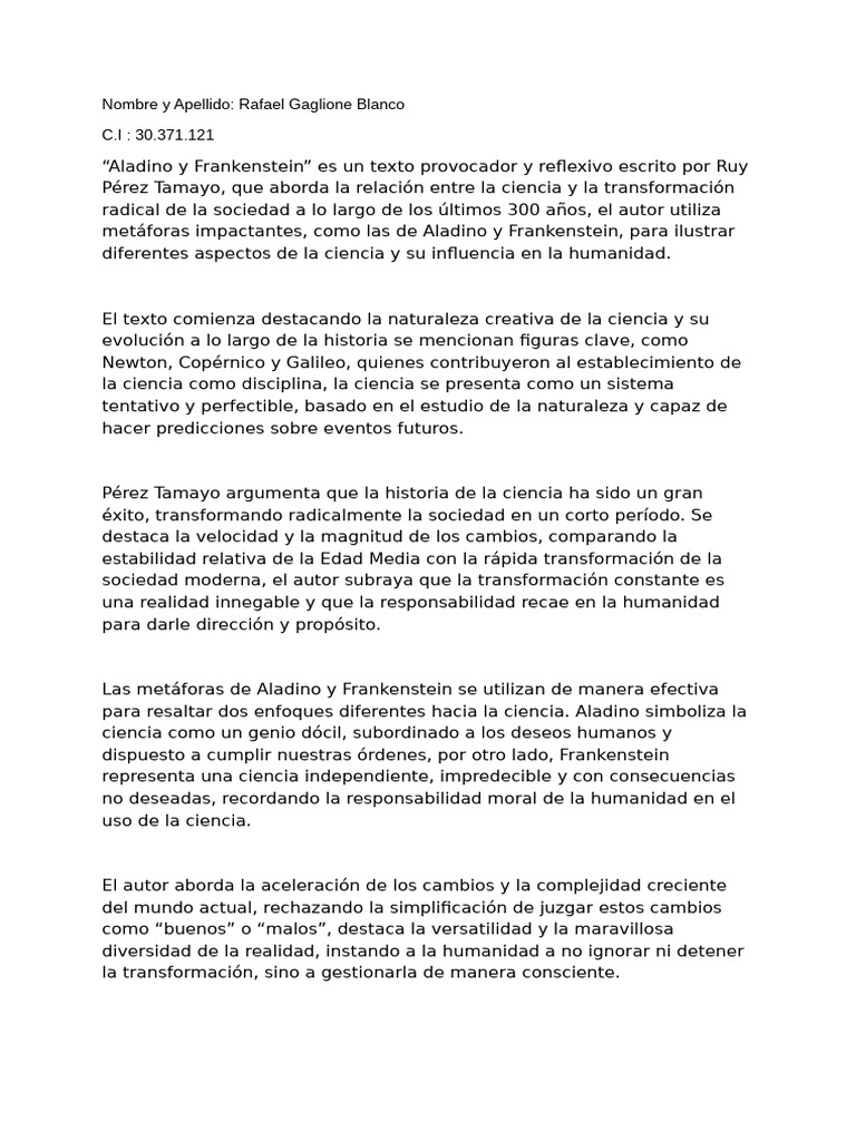 1era Prueba Del 3er Trimestre Rafael Gaglione | PDF