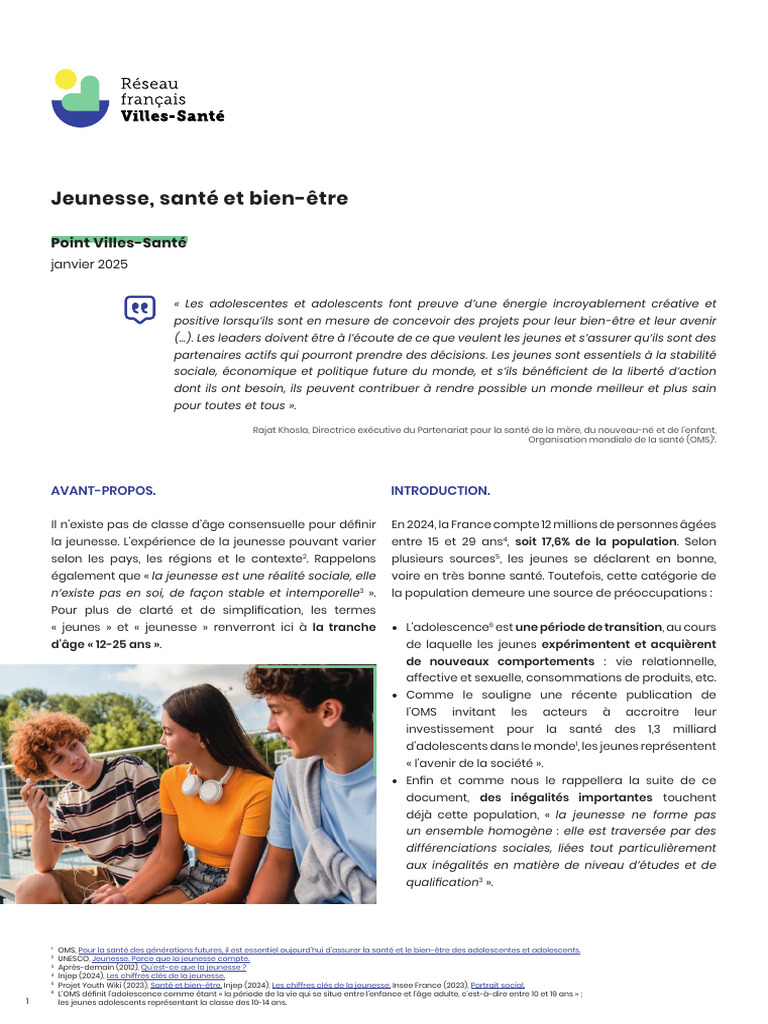 PVS Jeunesse | PDF | Éducation sexuelle | Adolescence