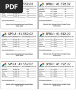 Contoh Nota Manual SPBU Pertamina | PDF