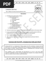 TCF Sample Paper | PDF | Test (Assessment) | Communication