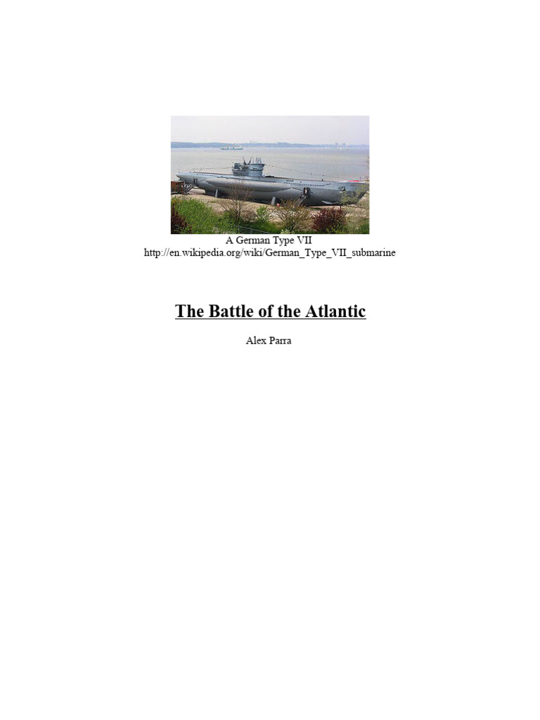 Battle of The Atlantic (1943) | PDF