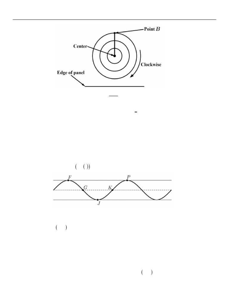 Quiz A Topic 3.1 Periodic Phenomena FRQ 3 Model | PDF