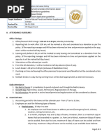 Staff Gate Pass Policy Guidelines | PDF
