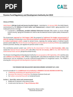 WAPDA Pension Payment SOP 2023 | PDF | Pension | Indemnity