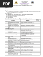 Hand Hygiene Audit Observation Form | PDF