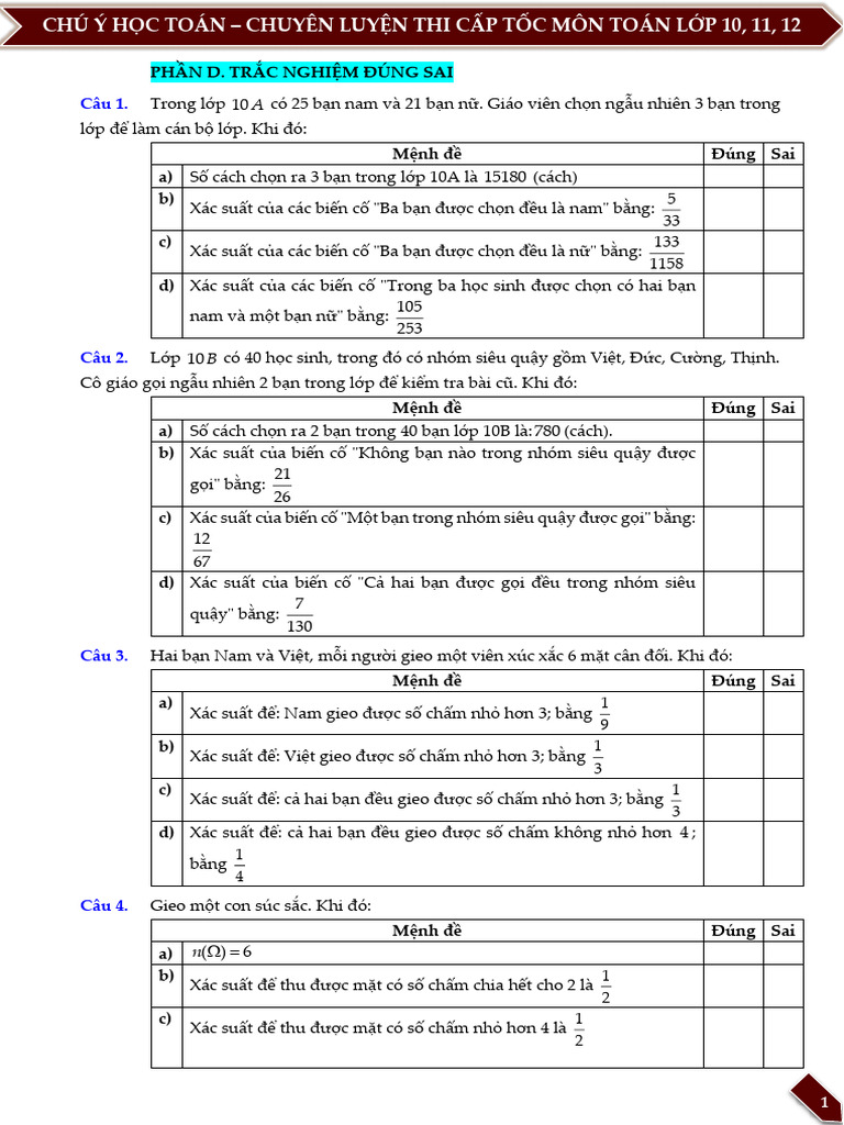 Phan D. Trac Nghiem Dung Sai - Cauhoi | PDF