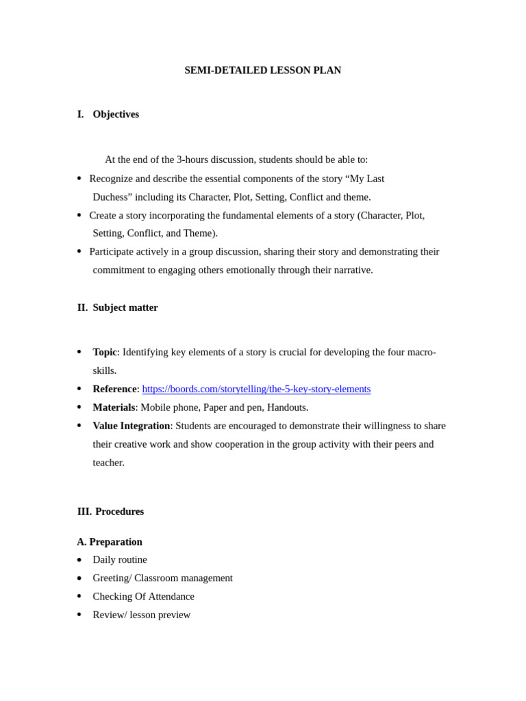 Gadayan Edzel Lesson Plan | PDF