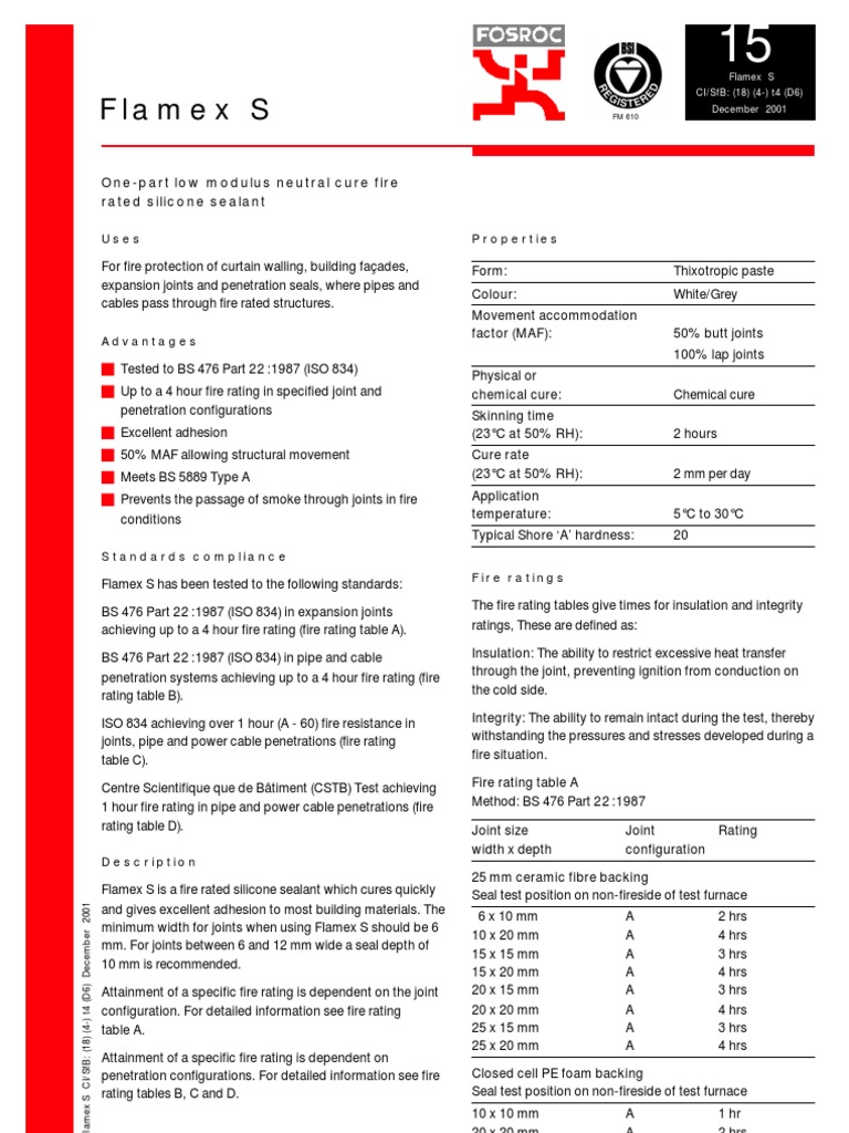 Flamex S | PDF | Human Resource Management | Concrete