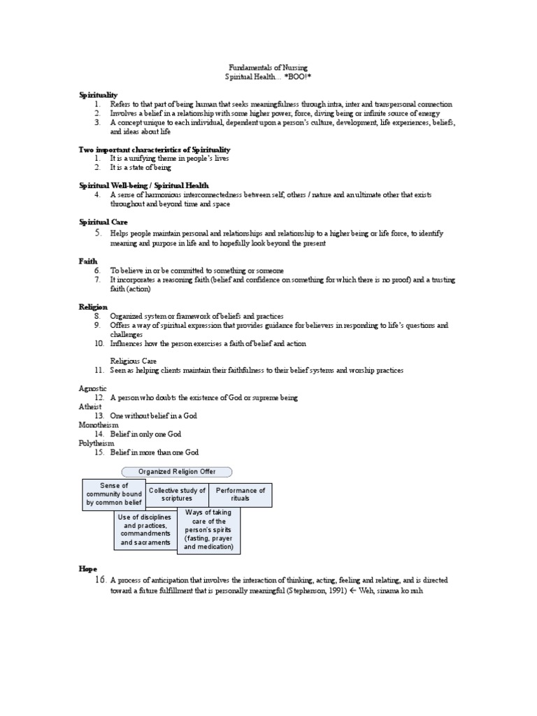 14th Death and Dying Fundamentals of Nursing | PDF | Grief | Spirituality