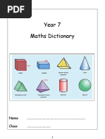 Year 7 Maths Revision Guide: Autumn Term | PDF | Area | Elementary ...