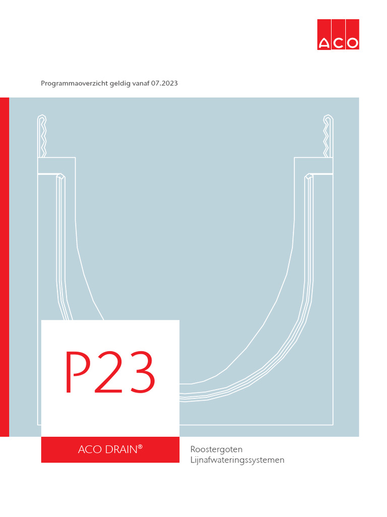PO - ACO Drain Roostergoten 2023 | PDF