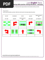 Directions and Map Exercises for Kids | PDF