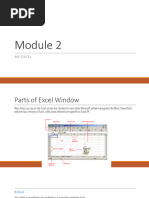 Excel Theory and Features Overview | PDF | Spreadsheet | Microsoft Excel