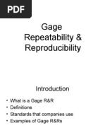 MSA - CG, CGK, GRR and How To Conduct The Study Measurement System ...