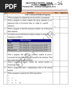 Class 10 AI Practical File 2024-25 | PDF | Color | Letter Case