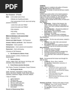 CRE Form 2 Comprehensive Notes | PDF | Book Of Genesis | The Exodus