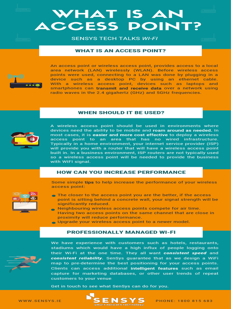 What Is An Access Point SenSys Technology | PDF | Wireless Access Point ...