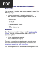 Sap Fi Miro Credit Memo | PDF | Invoice | Accounts Payable