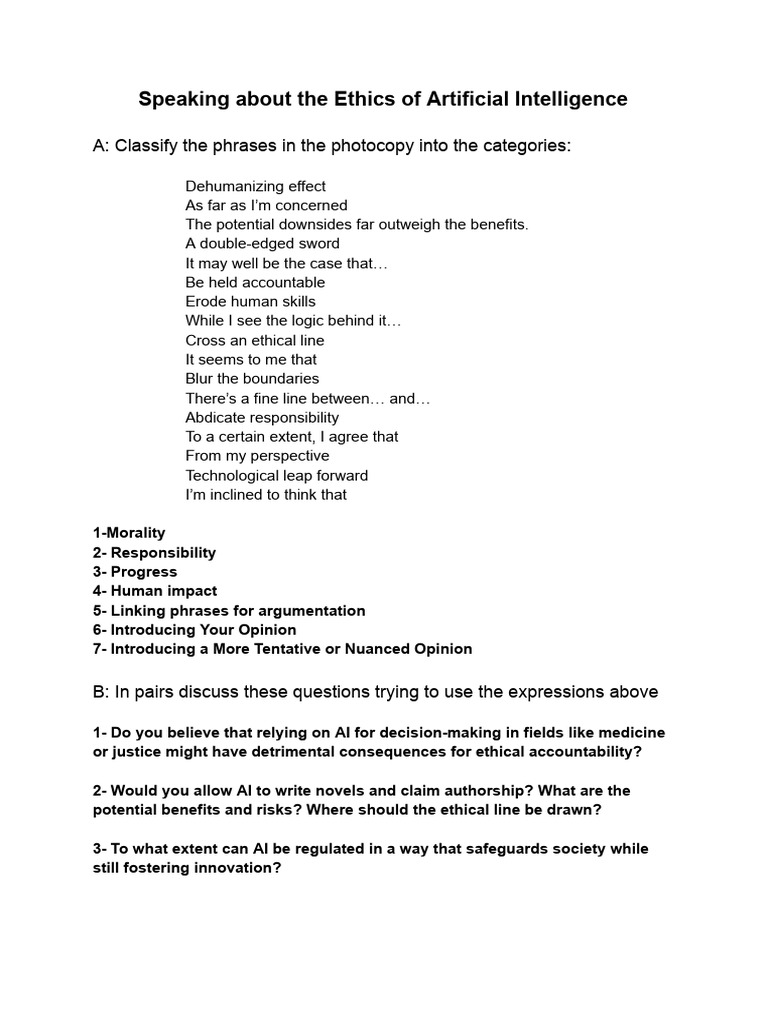 CPE Phrases For Speaking | PDF