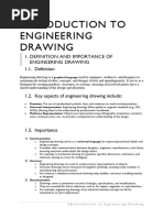 EGD Class Notes: Drawing Fundamentals | PDF