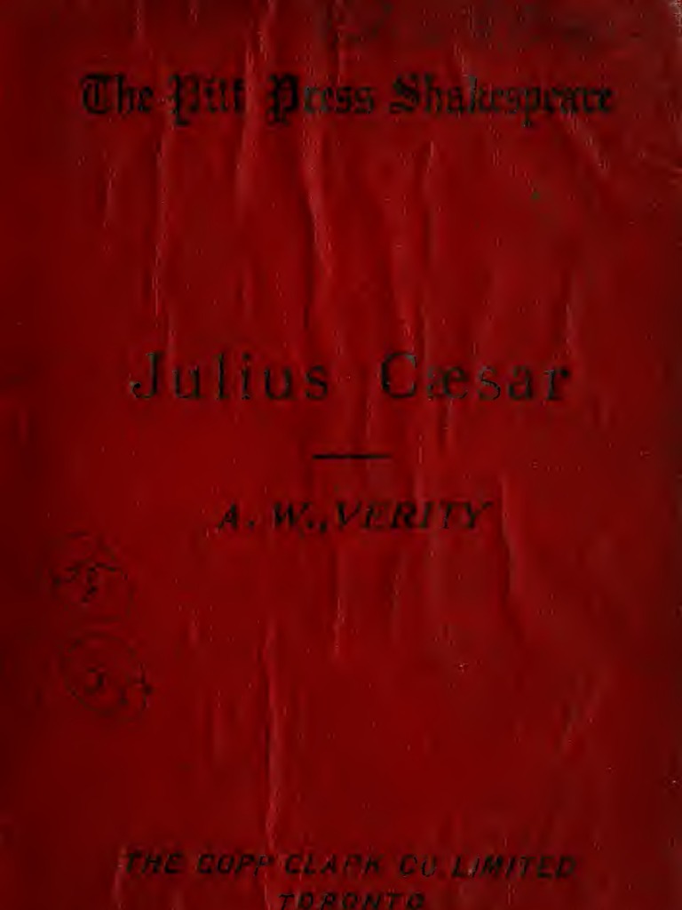 Julius Caesar Shakespeare | PDF | Julius Caesar | Mark Antony