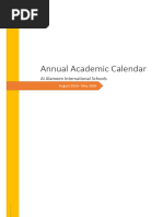 KHDA School Calendar 2025-2026 | PDF