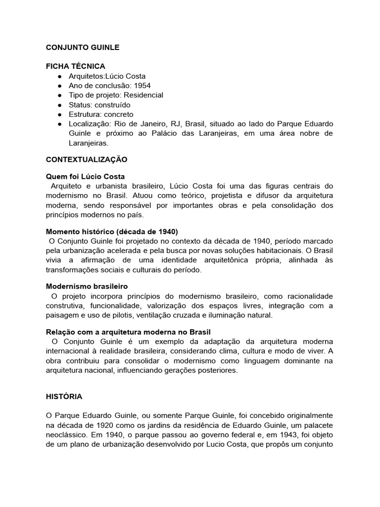 Correlato - Proj Social | PDF | Parques