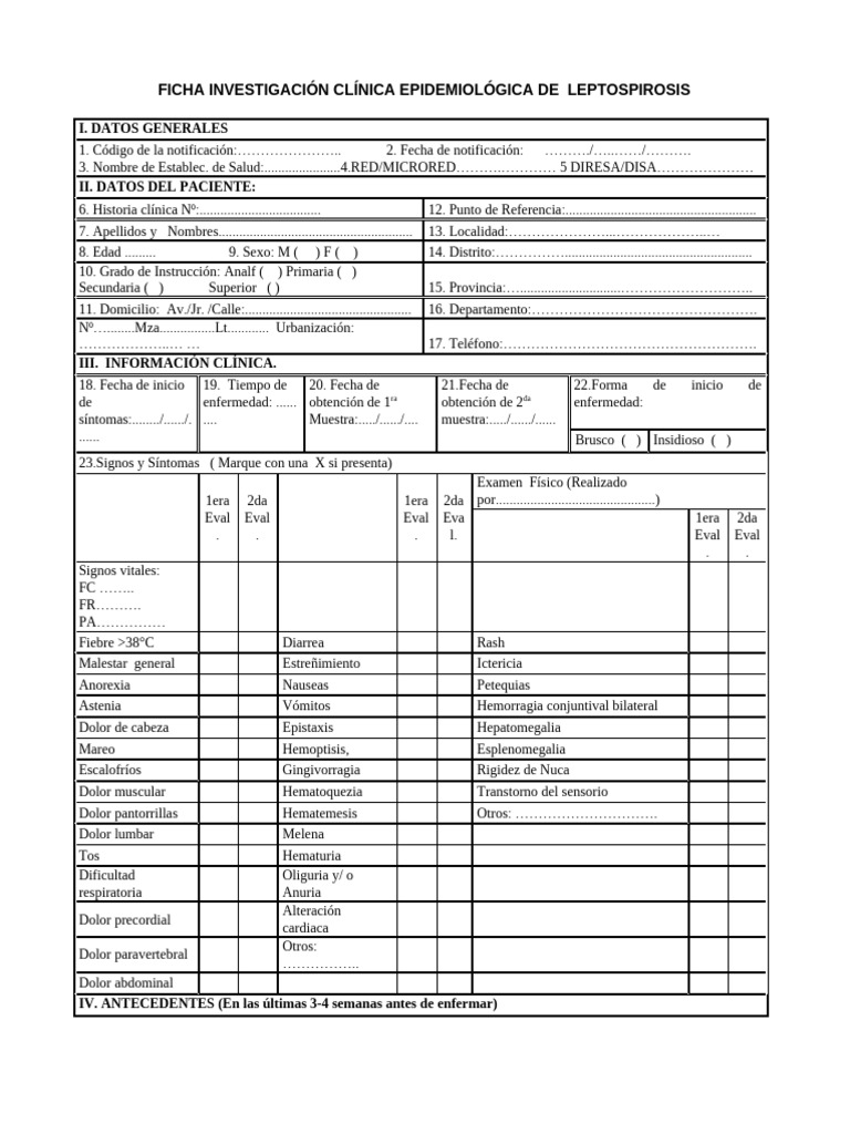 Lepto Spiros Is | PDF | Enfermedades y trastornos | Medicina CLINICA